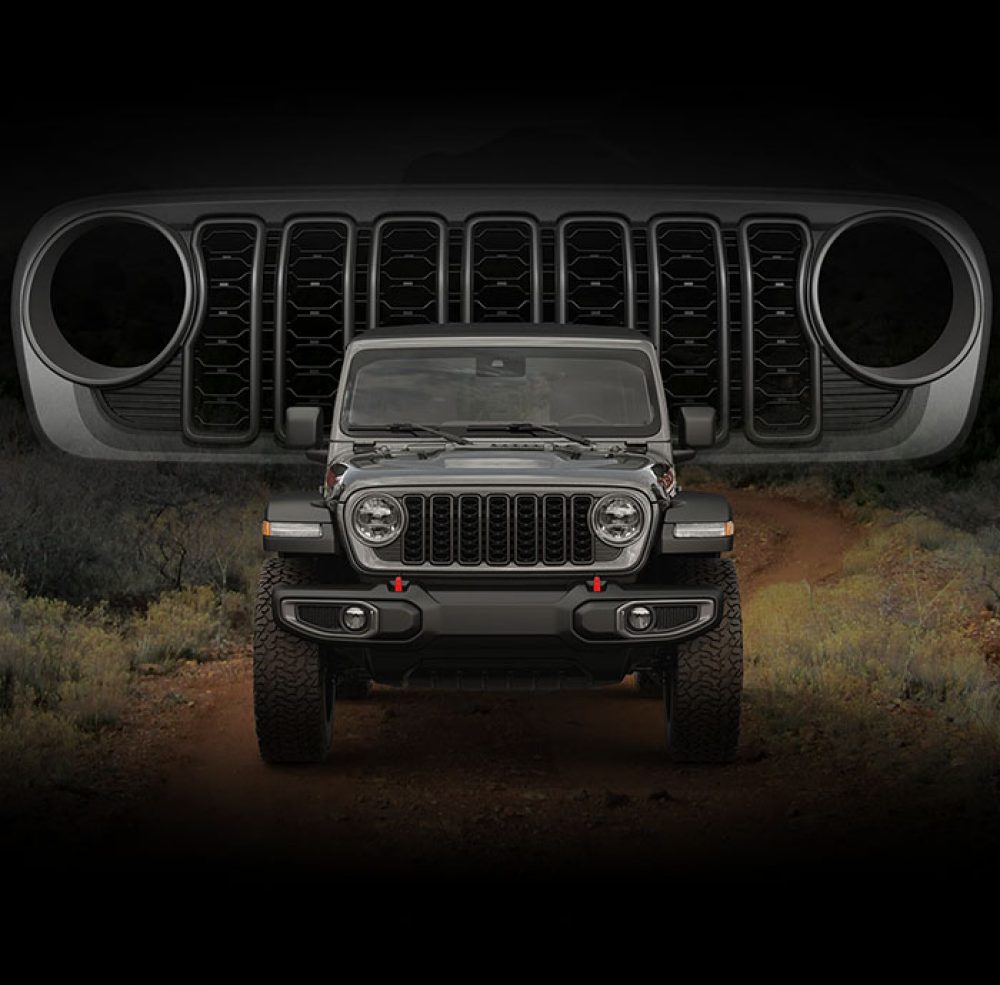 Jeep® Wrangler - Available Warn Winch & Power Seating